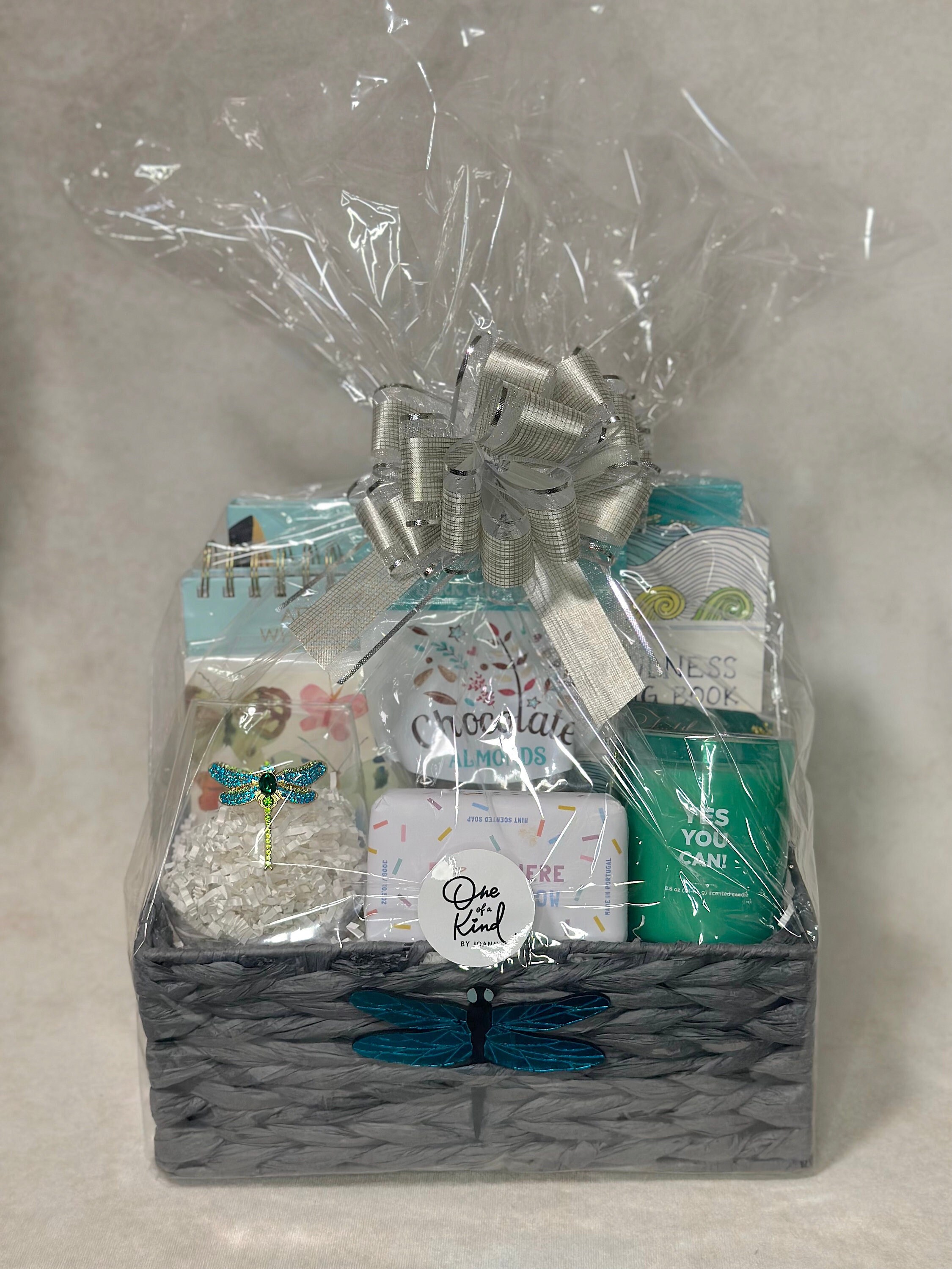 Encouragement Gift Basket, Thinking of You Basket, Energy Care Basket ...
