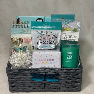Encouragement Gift Basket, Thinking of You Basket, Energy Care Basket ...