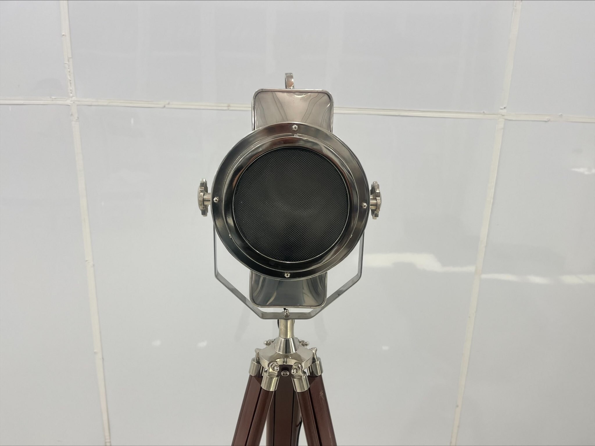 Spotlight Studio Floor Lamp Wood Tripod With Steel Lightings Decorative ...