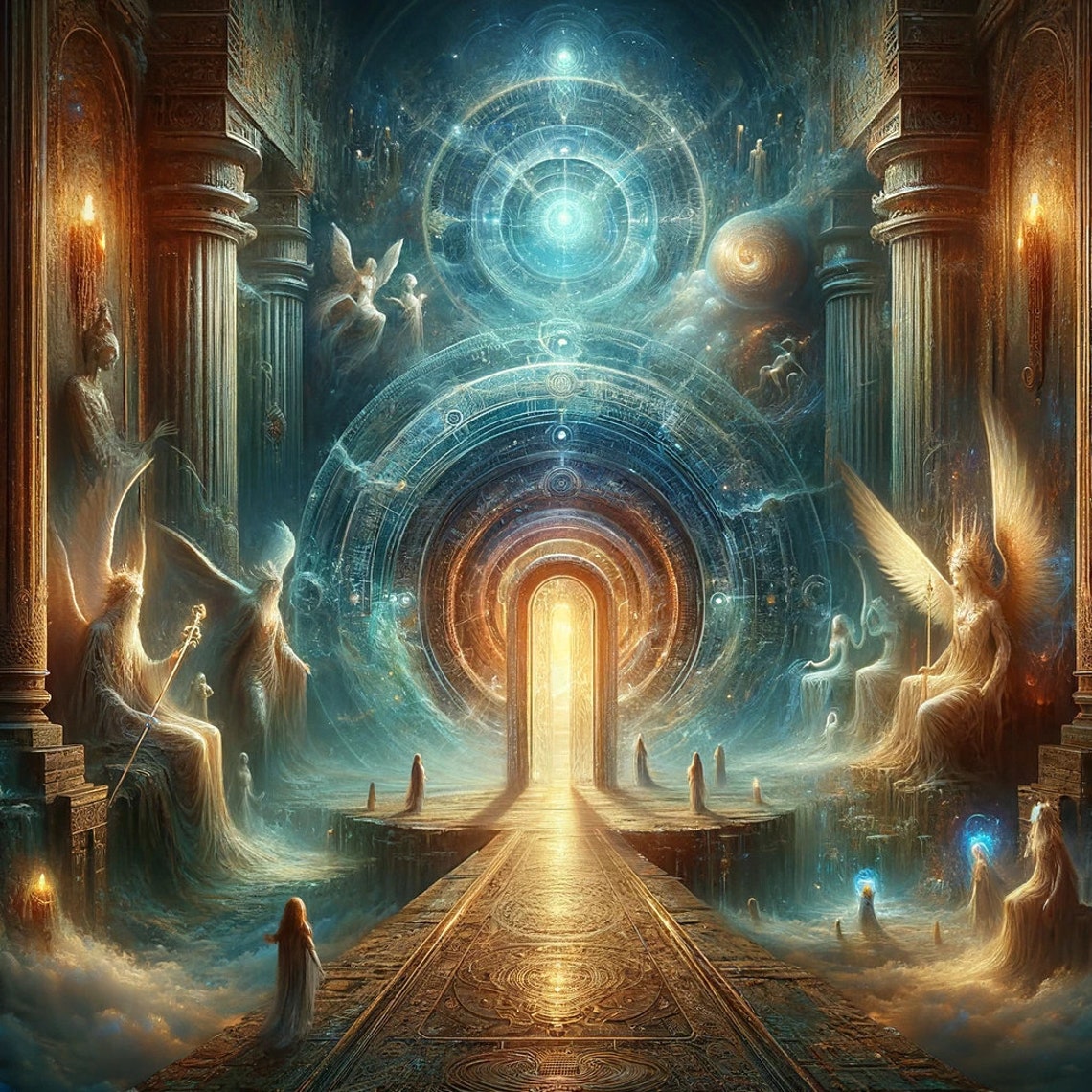 Bridge to the Realm of Forgotten Deities Portal Permanent Same - Etsy