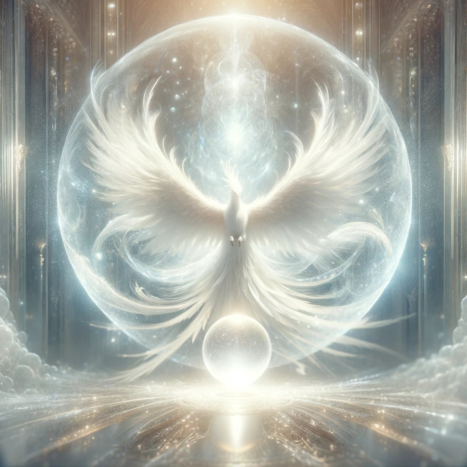 Orb of the White Phoenix Portal Permanent Attunement Astral Travel - Etsy