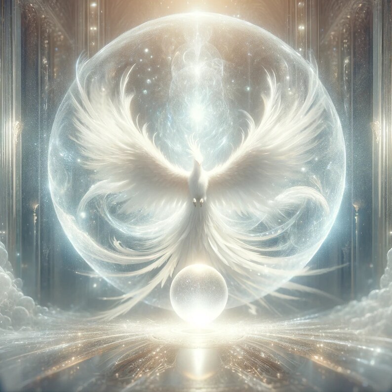 Orb of the White Phoenix Portal Permanent Attunement Astral Travel - Etsy