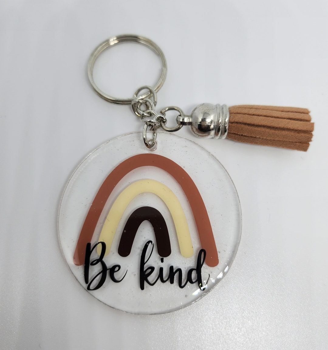 The be Kind Key Chain - Etsy