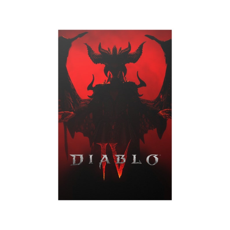 Diablo IV Poster - Etsy