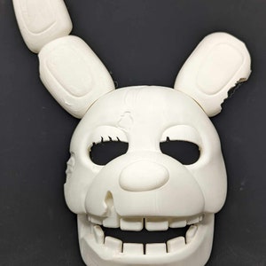Spring Bonnie / Yellow Rabbit / Mask or Full Helmet (FNAF / Five Nights ...