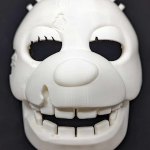 Spring Bonnie / Yellow Rabbit / Mask or Full Helmet (FNAF / Five Nights ...