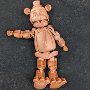 Freddy Fazbear / FNAF / Articulating Action Figure Sensory Toy / Five ...