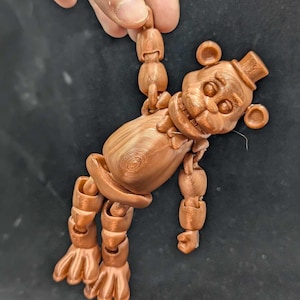 Freddy Fazbear / FNAF / Articulating Action Figure Sensory Toy / Five ...