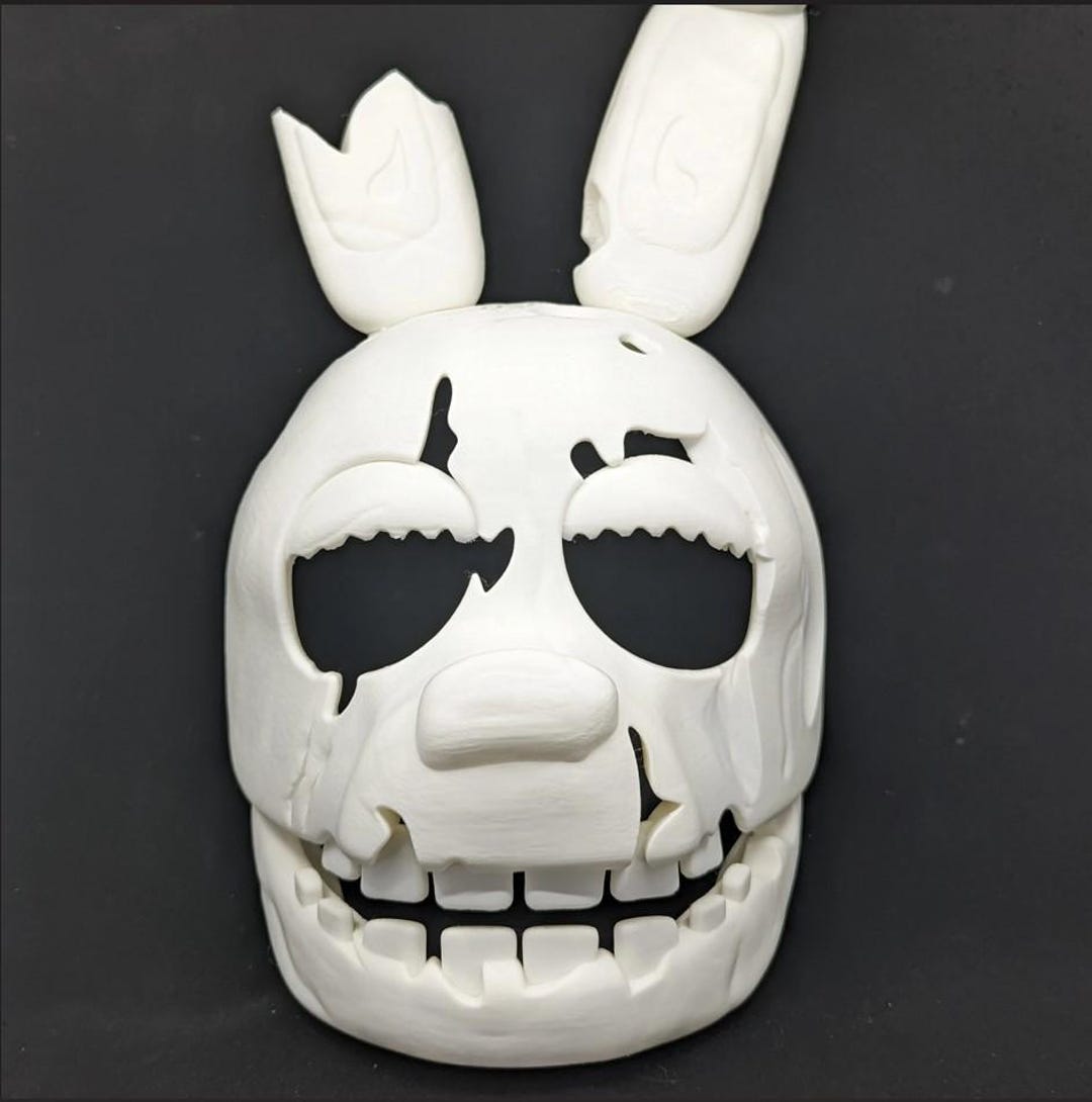 Springtrap Mask (FNAF / Five Nights at Freddy’s) DIY KIT Fan-created ...