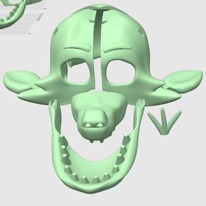 Foxy Mask (FNAF / Five Nights at Freddy's/ Fnaf) DIY Kit FAN Created ...