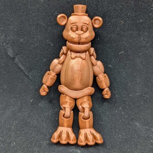 Freddy Fazbear / FNAF / Articulating Action Figure Sensory Toy / Five ...