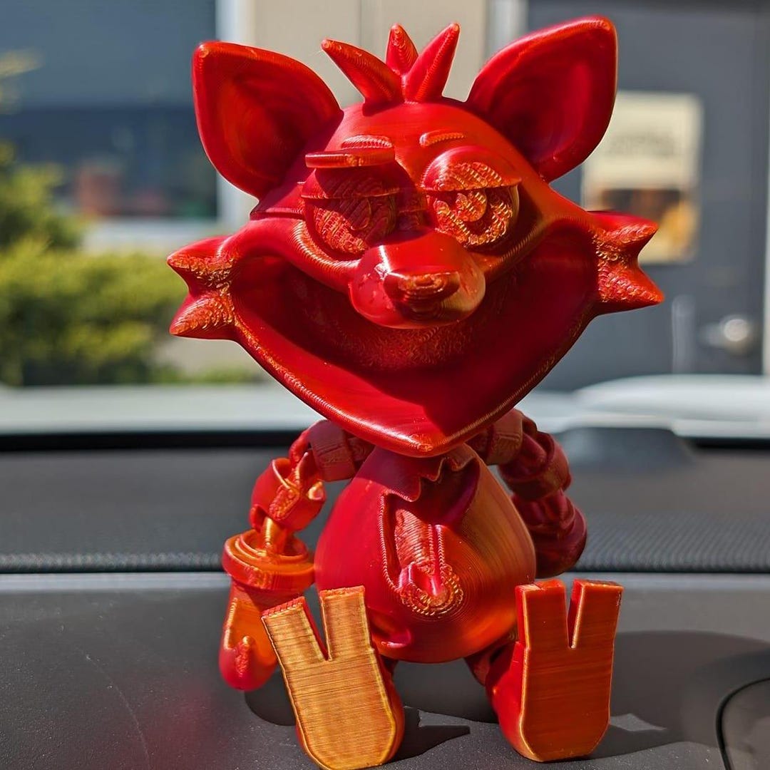 Foxy Flexy Fidget Toy / Flexy Foxy / Five Nights at Freddys 2 / FNAF ...