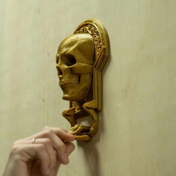 Door Knocker Skull - Etsy