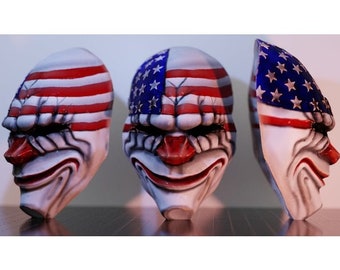 Dallas Mask Payday 2 Inspired - Etsy