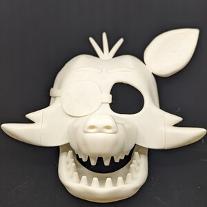 Foxy Mask (FNAF / Five Nights at Freddy's/ Fnaf) DIY Kit FAN Created ...
