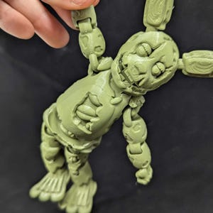 Springtrap / William Afton / FNAF / Articulating Action Figure Sensory ...