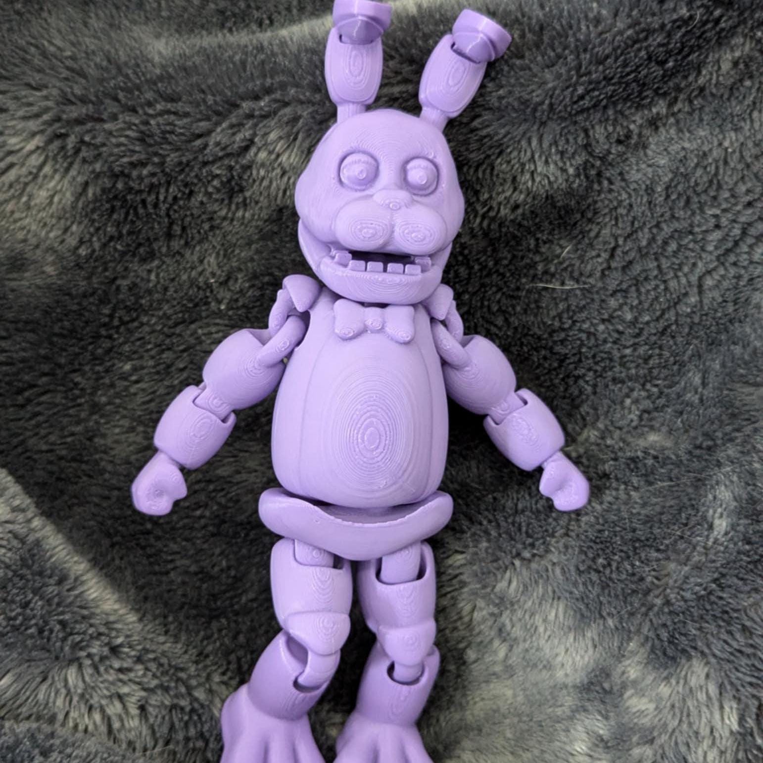 Bonnie / FNAF / Articulating Action Figure Sensory Toy / Five Nights at ...