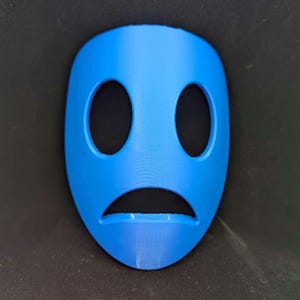 Expression Masks (frown Expression) 3D Printed / Twitch / Youtube ...