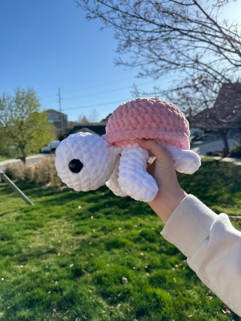 Cute Crochet Turtle Plushie - Etsy