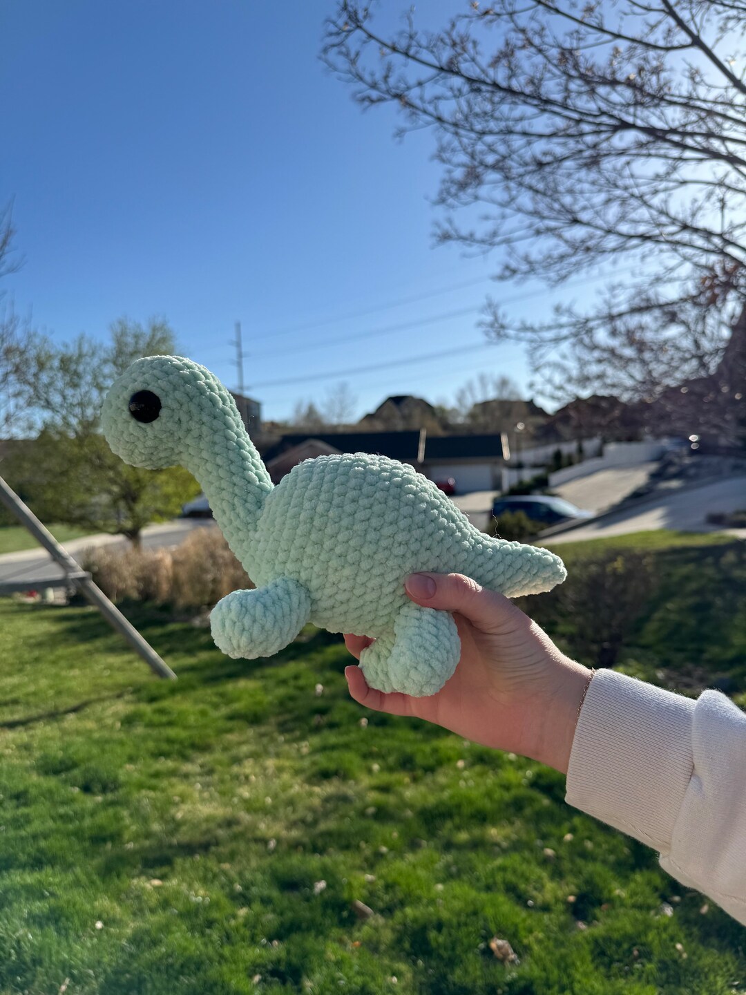 Brontosaurus Plushie - Etsy