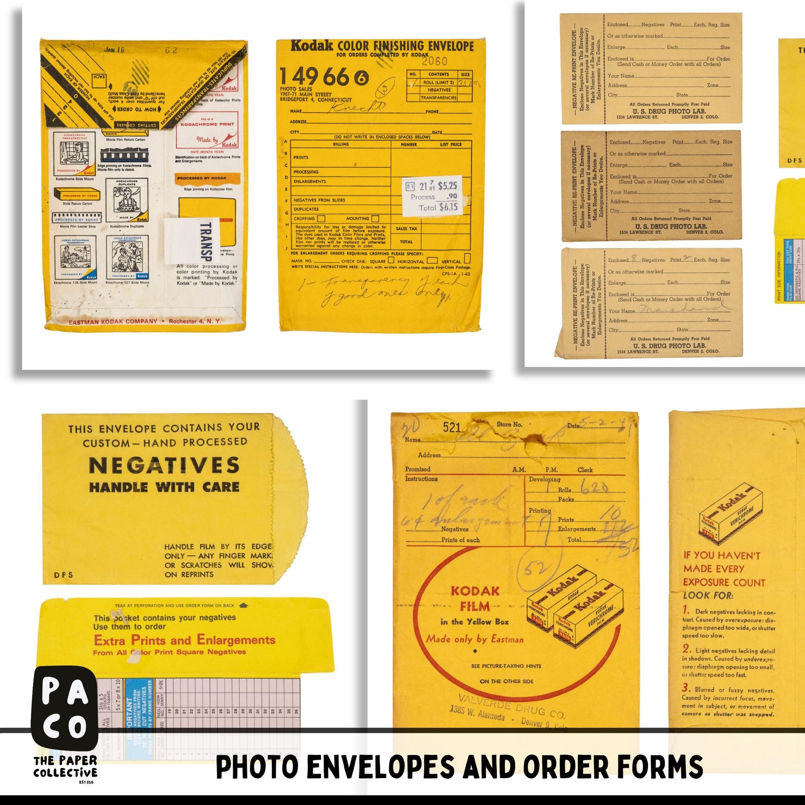 Ephemera Photo Bundle, Vintage Ledger Paper, Antique Forms for Instant ...