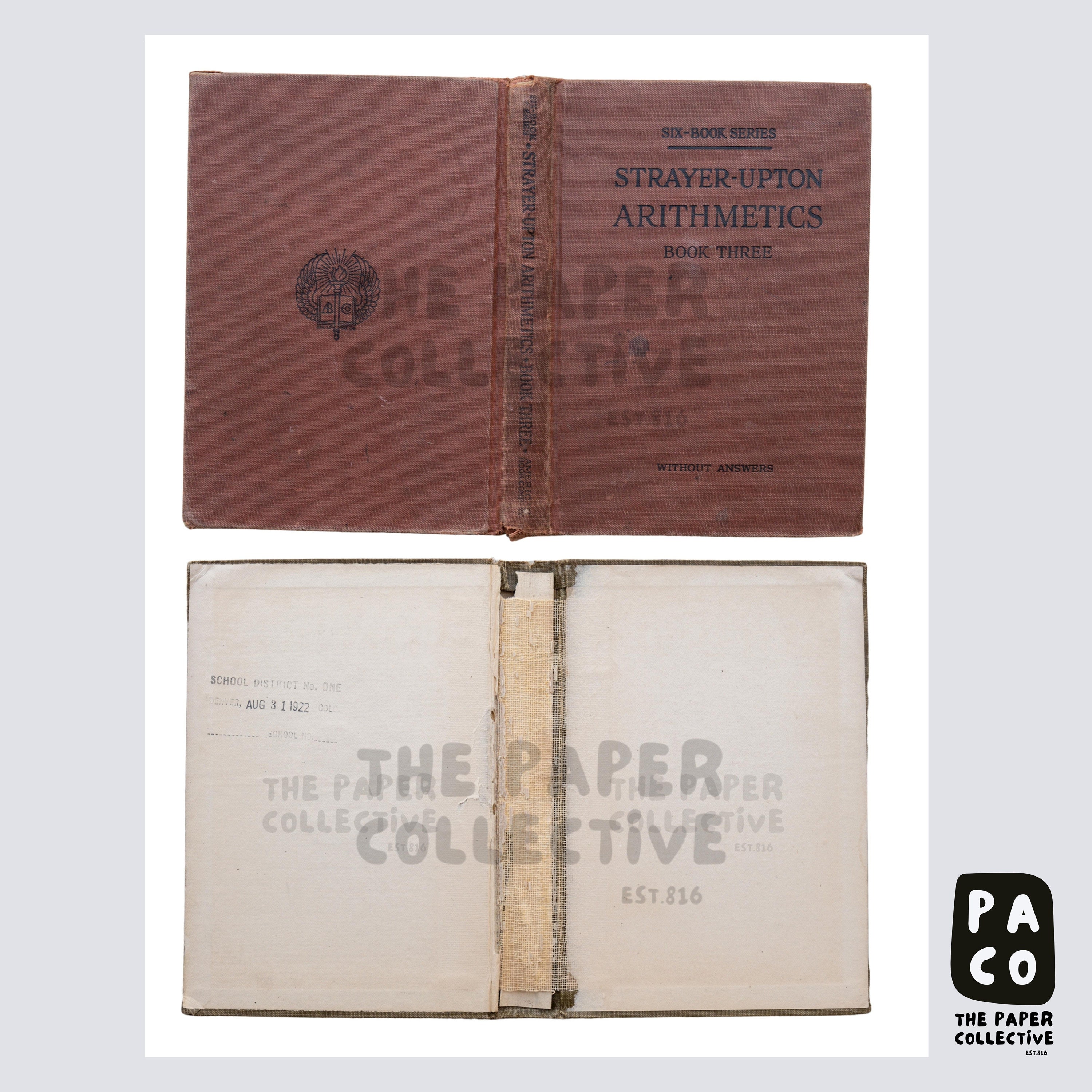 Ephemera Bundle 10 Antique Book Covers for Digital Download - Etsy