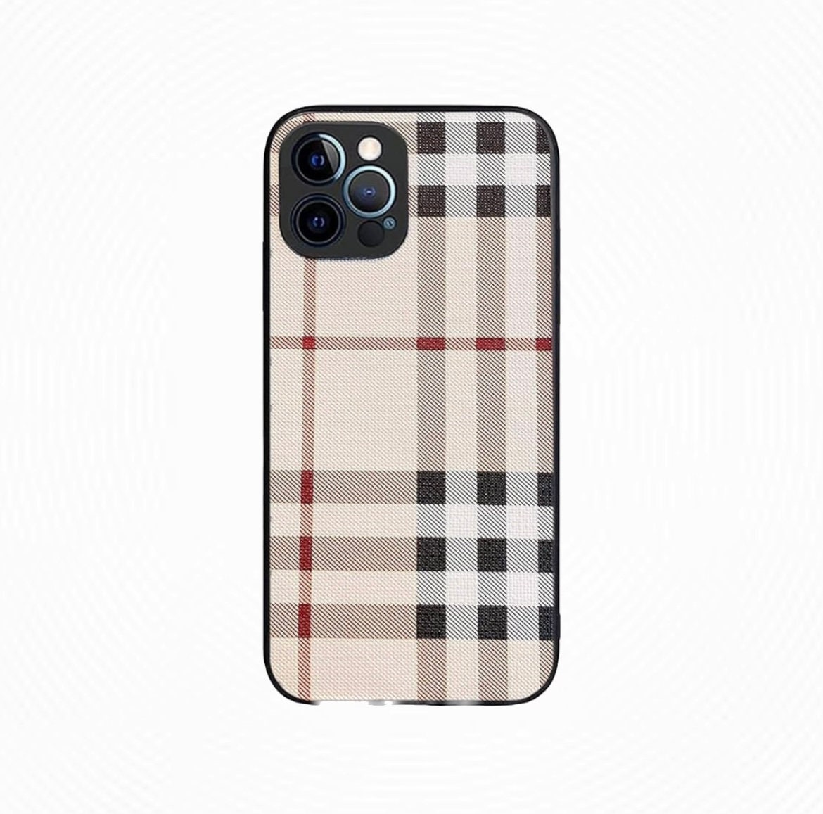Black Burberry Iphone 5 Case
