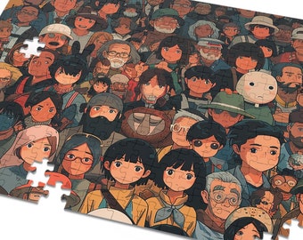 Sasuke Anime Puzzle Jigsaw | Adult Puzzle | Anime Puzzle ...