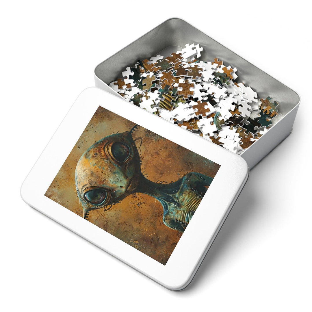 Aging Alien Jigsaw Puzzle 30, 110, 252, 500,1000-piece - Etsy