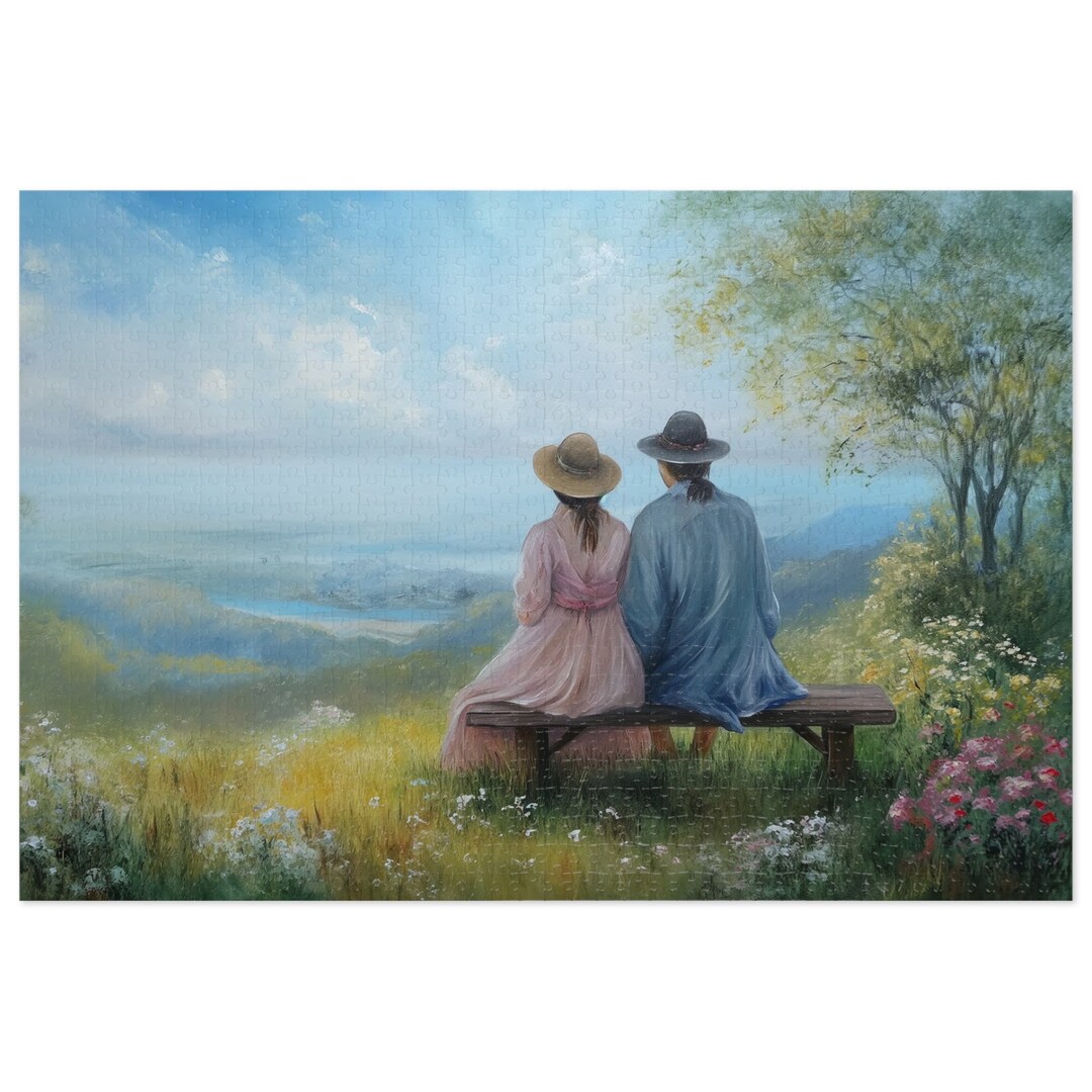 Oil Painting of a Renaissance Couple Jigsaw Puzzle 30, 110, 252, 500 ...