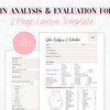 Makeup Artist Face Chart, Makeup Consultation Form, Makeup Artist Form ...