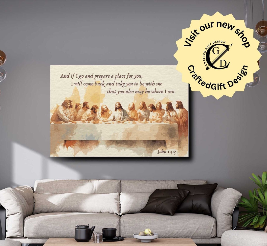 Christian Wall Art Bible Verse Wall Art Canvas Printing Scripture ...