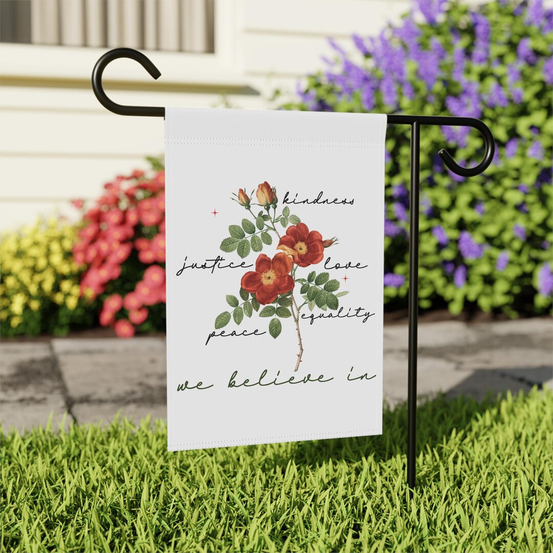 Diversity Kindness Garden Flag, Inclusion Equality Yard Sign, in This ...