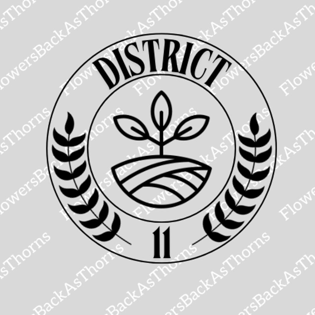 Hunger Games District Emblems Pngs - Etsy