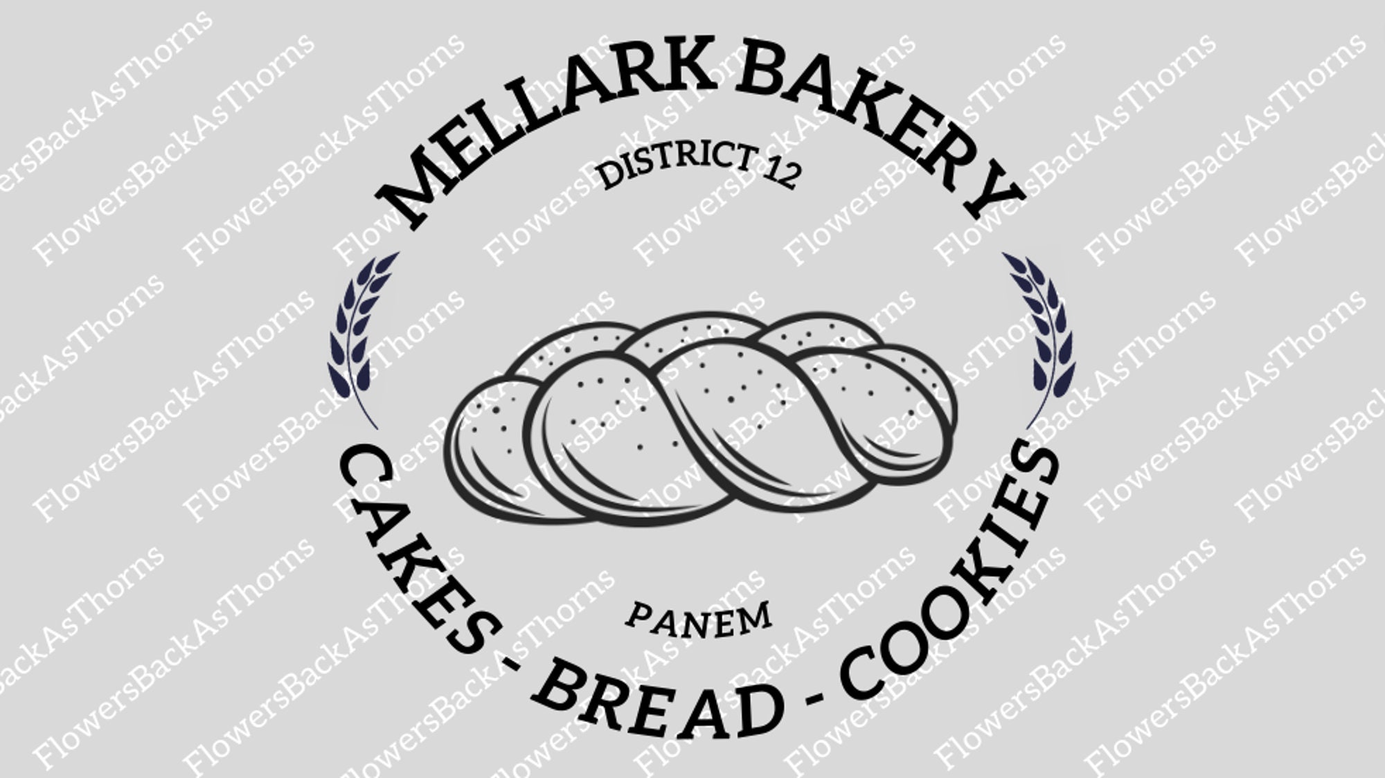 Mellark Bakery THG the Hunger Games SVG Suzanne Collins Peeta Mellark ...