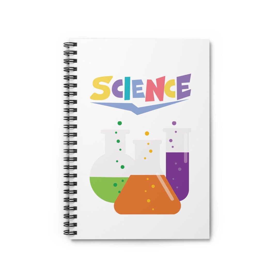 Personalized Science Spiral Notebook - Ruled Line - Etsy