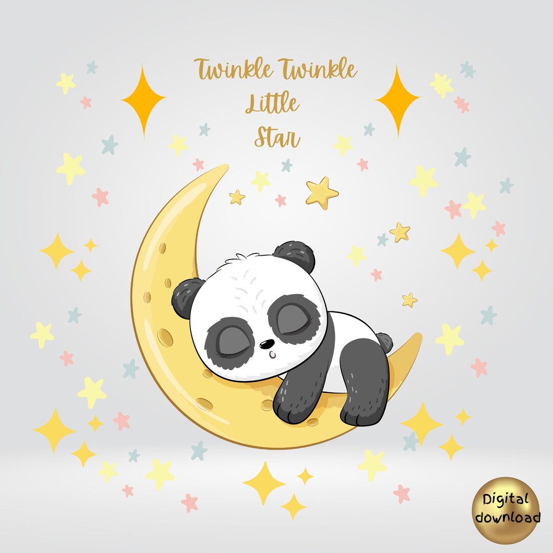Personalized Twinkle Twinkle Little Star Nursery Art - Etsy