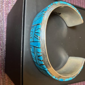 Men's Navajo Turquoise Cuff Bracelet - Etsy
