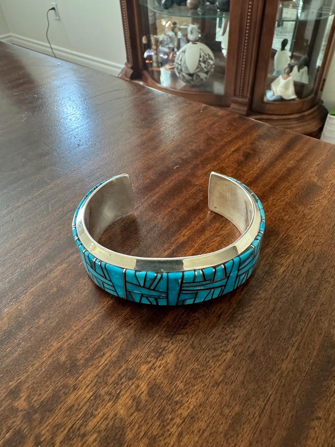 Men's Navajo Turquoise Cuff Bracelet - Etsy