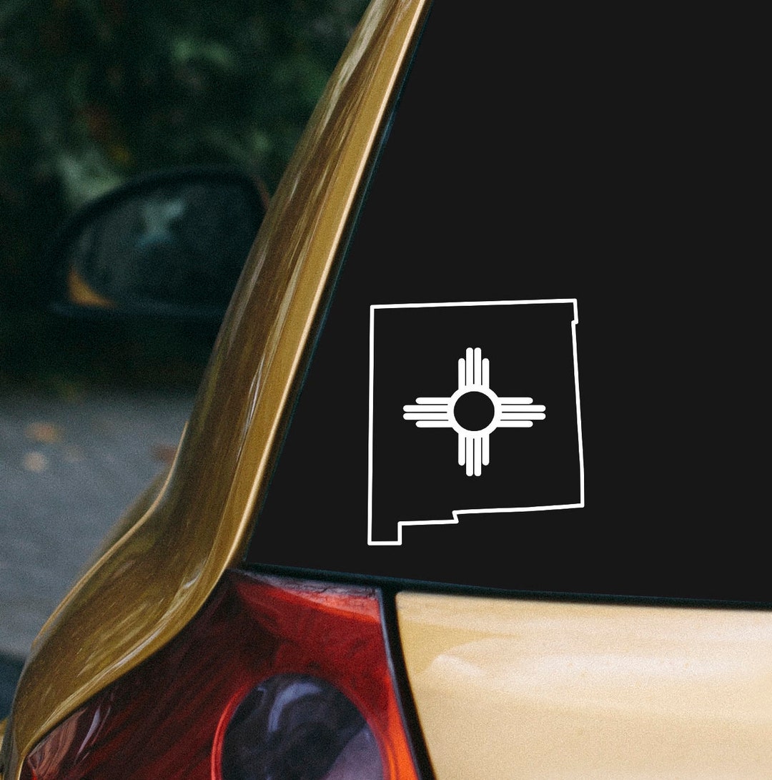 New Mexico State Zia Decal - Etsy