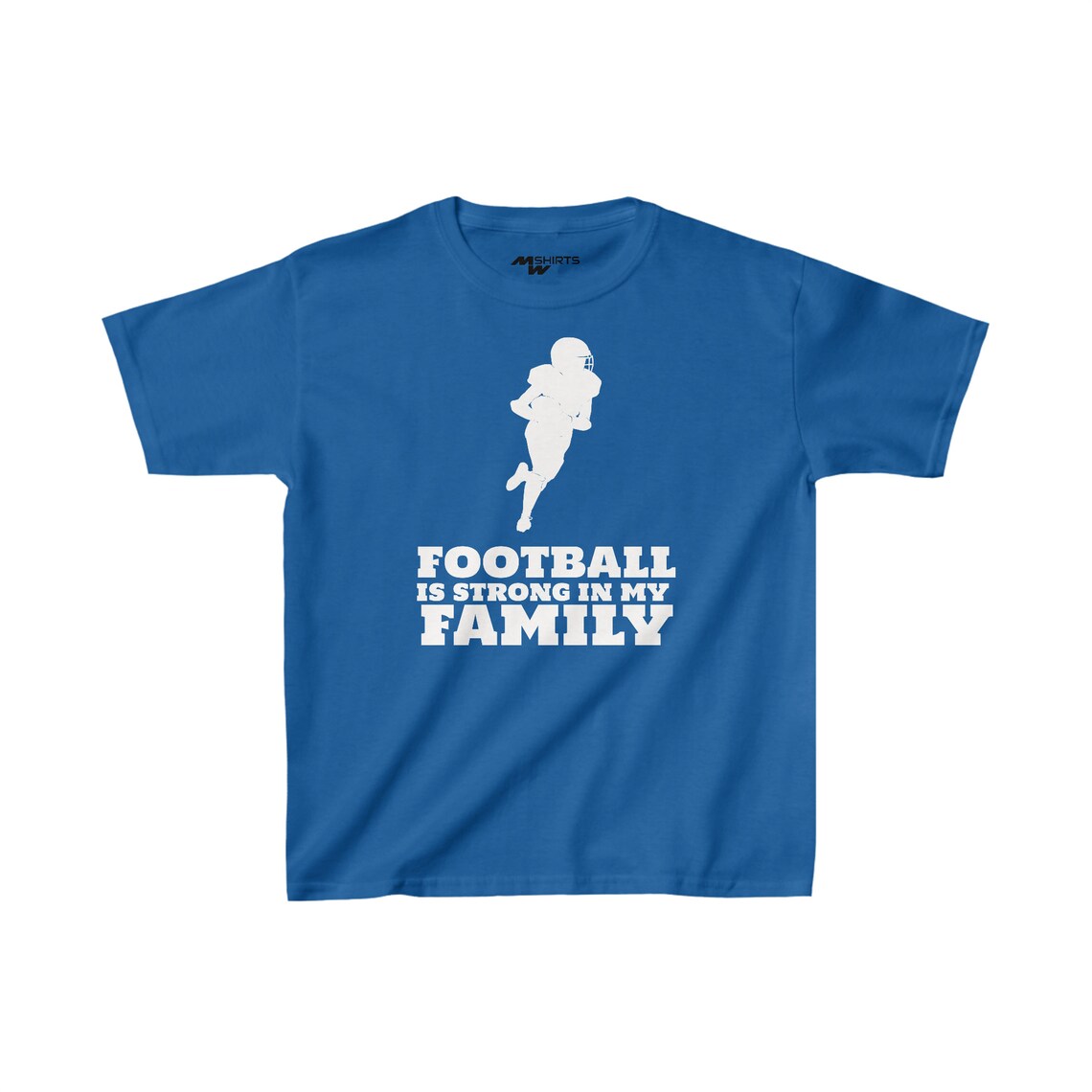 The Football is Strong in This Family Kids Heavy Cotton™ Tee Kids' T ...