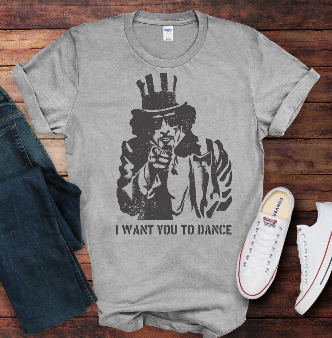 Disco Uncle Sam Tee 70s Groove Meets Patriotic Flair/ Unisex Softstyle ...