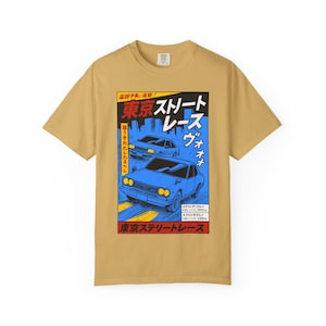 Retro Tokyo Street Racing T-shirt, Vintage Car Tee, Unisex Graphic Top ...