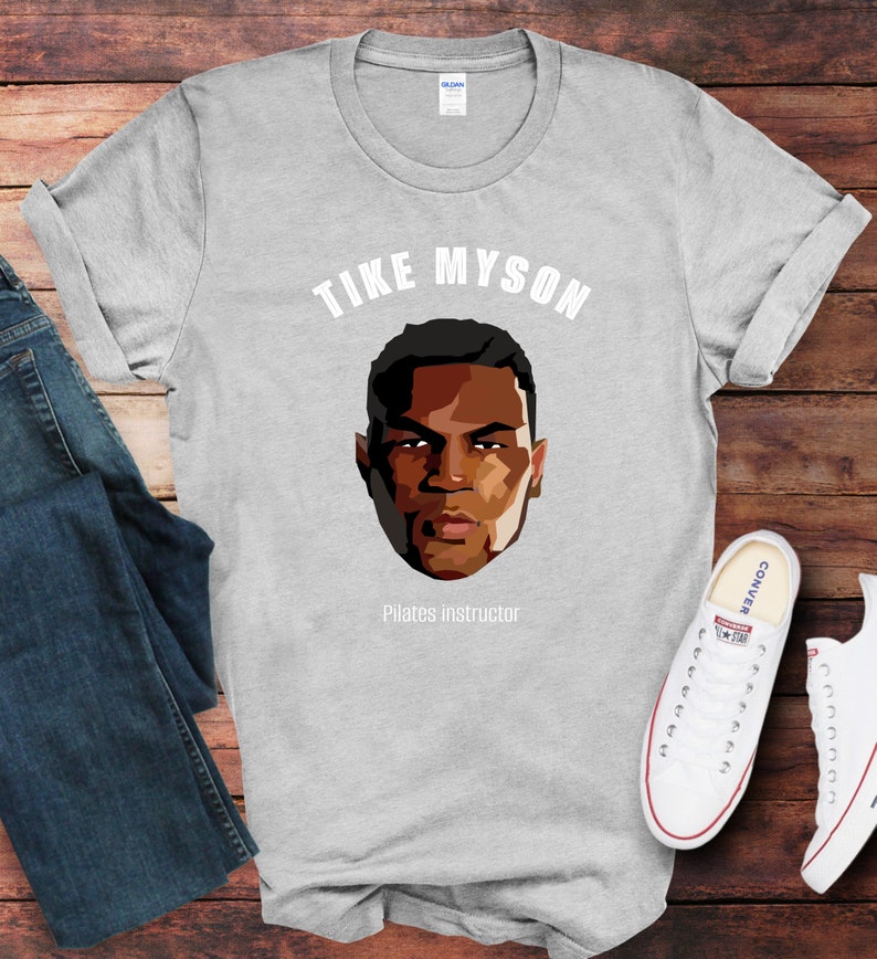 Tike Myson Tee - the Unexpected Pilates Instructor/ Unisex Softstyle T ...