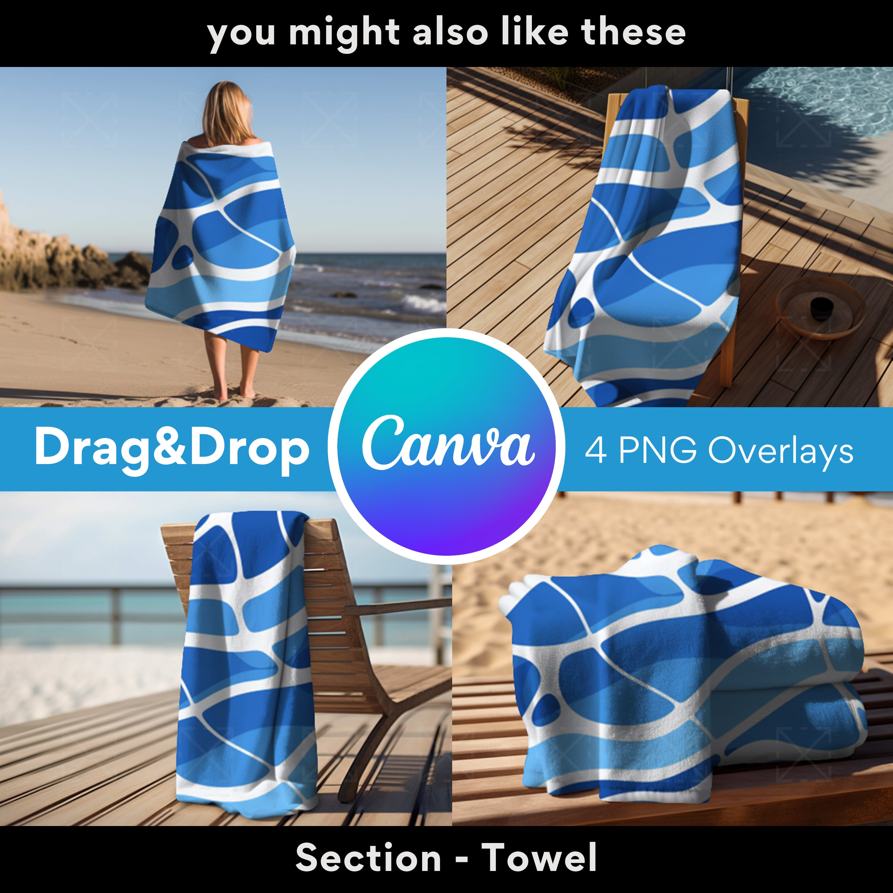 Towel in the Gym Mockup, Towel Mockup, Towel Mockups, Drag and Drop ...