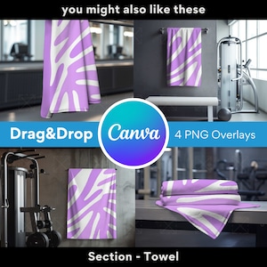 4 Towel in the Pool Mockups, Towel Mockup, Towel Mockups, Drag and Drop ...