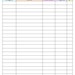 Color Full Study Checklist Fillable Simple Checklist Template , Monthly ...