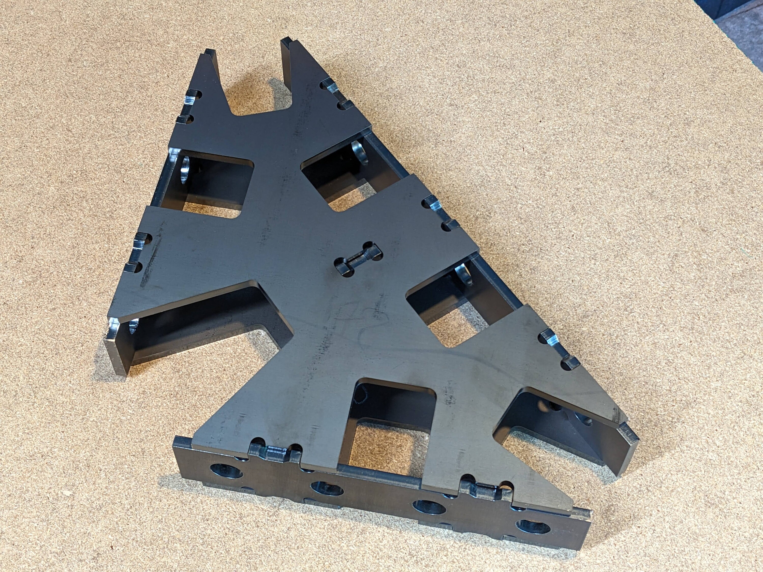 Clamping Fixture Square Set With Full Corner Access for Welding. CNC ...