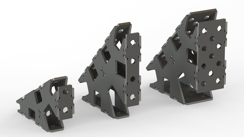 Clamping Fixture Square Set With Full Corner Access for Welding. CNC ...