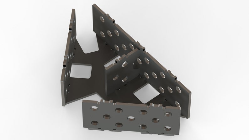 Clamping Fixture Square Set With Full Corner Access for Welding. CNC ...